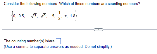 Solved Consider the following numbers. Which of these | Chegg.com