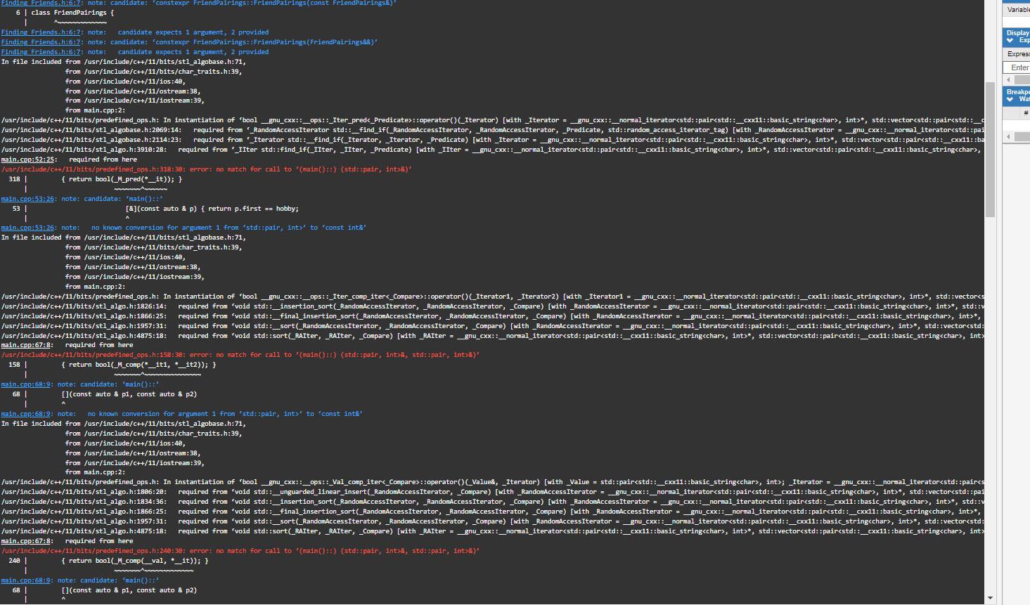 Solved I am writing a c++ program in which the user will | Chegg.com