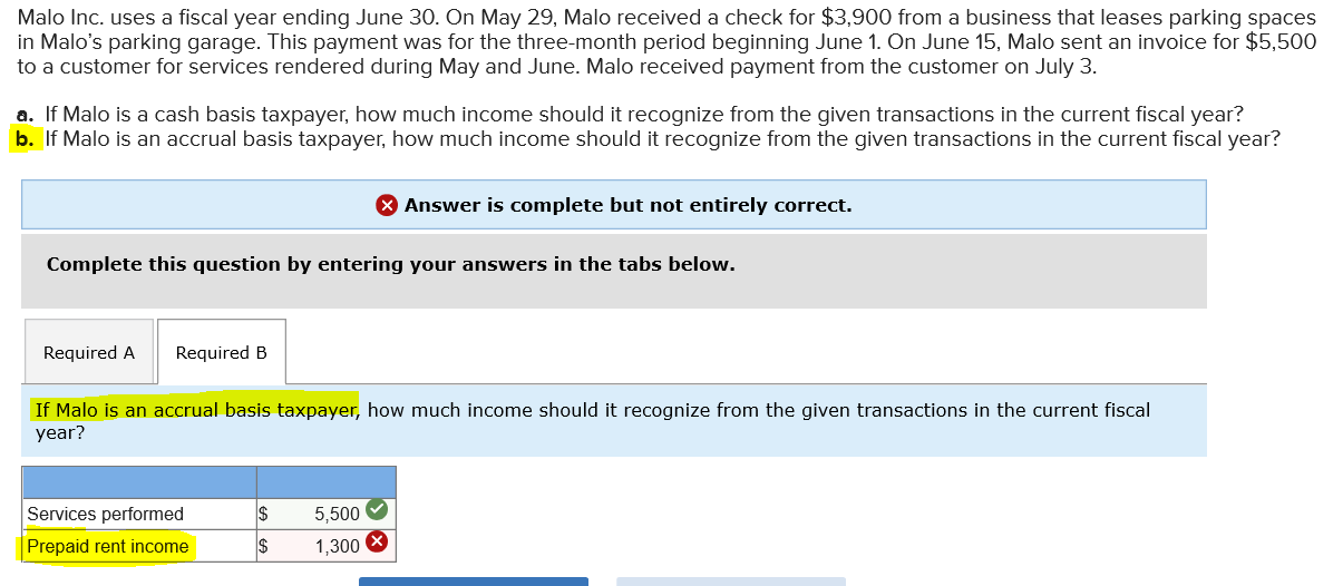 Solved Malo Inc. uses a fiscal year ending June 30. On May | Chegg.com