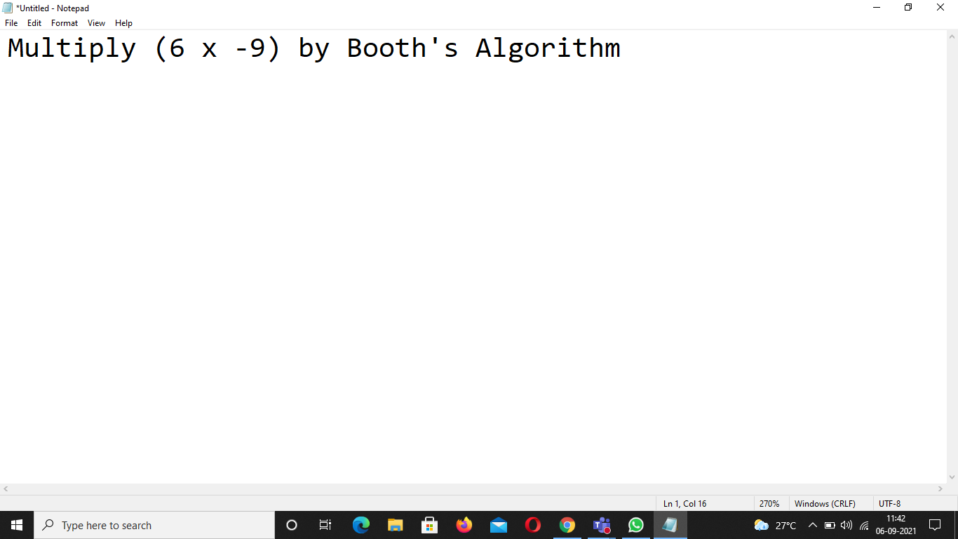 Solved 0 х Untitled Notepad File Edit Format View Help 