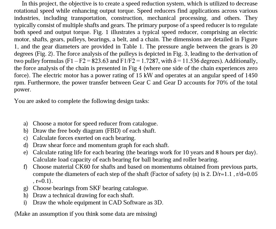 Solved In this project, the objective is to create a speed | Chegg.com