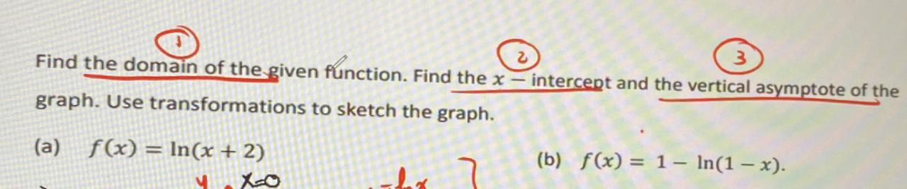 Solved Find the domain of the given function. Find the x – | Chegg.com