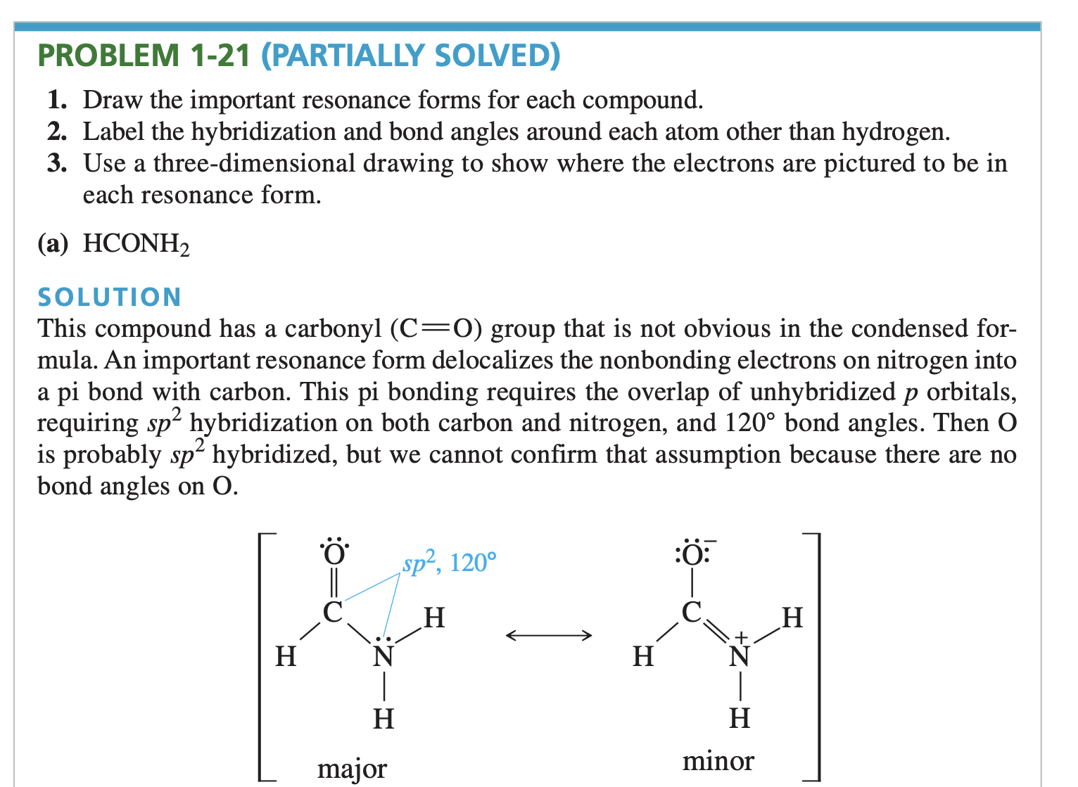 1. Draw the important resonance forms for each | Chegg.com