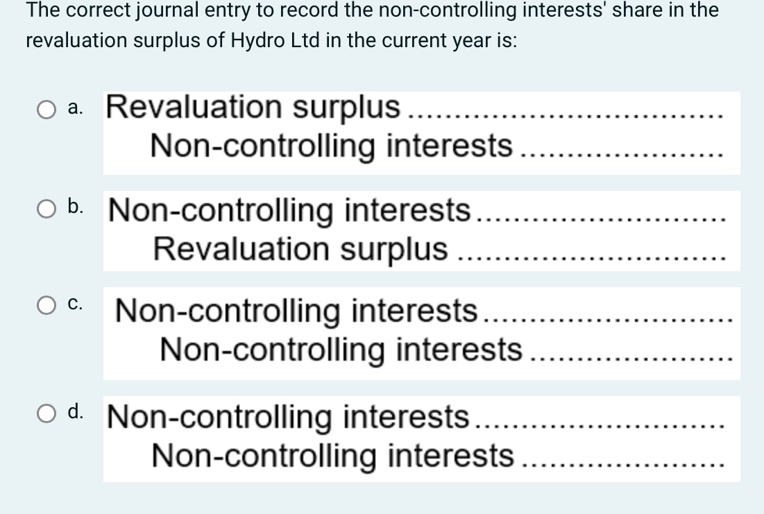 Solved The correct journal entry to record the | Chegg.com