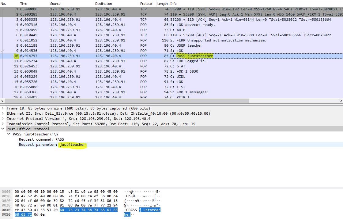 Solved Packets 5 through 11 are the log-in process. Can you | Chegg.com