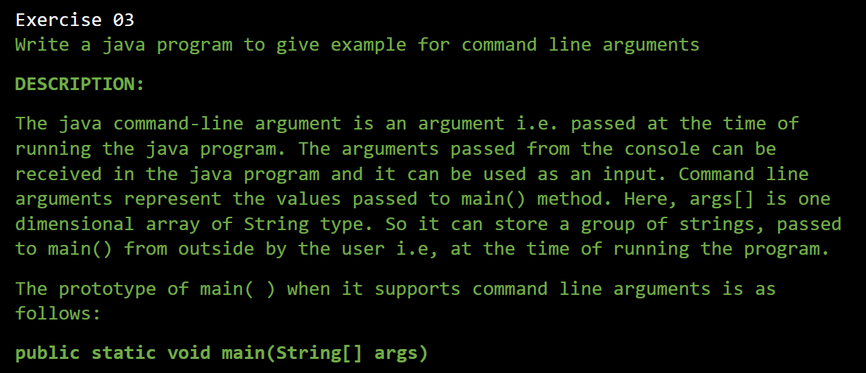 Solved Exercise 04 Write A Java Program To Sort Given List 8070