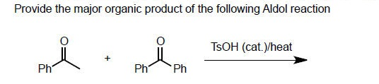 Solved Provide the major organic product of the following | Chegg.com