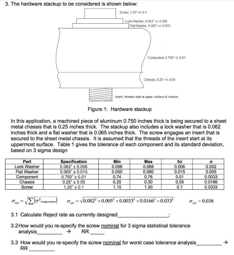 3. The hardware stackup to be considered is shown | Chegg.com