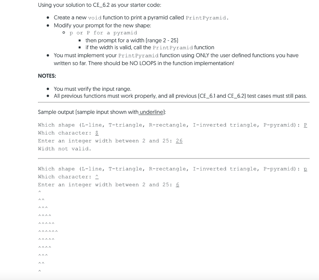 Solved Using this starter code: #include | Chegg.com