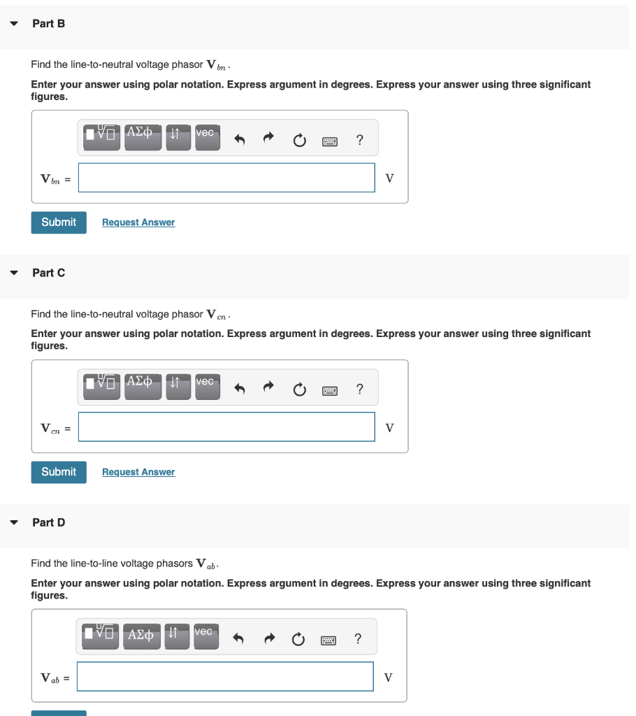 Solved A balanced positive-sequence wye-connected 60−Hz | Chegg.com