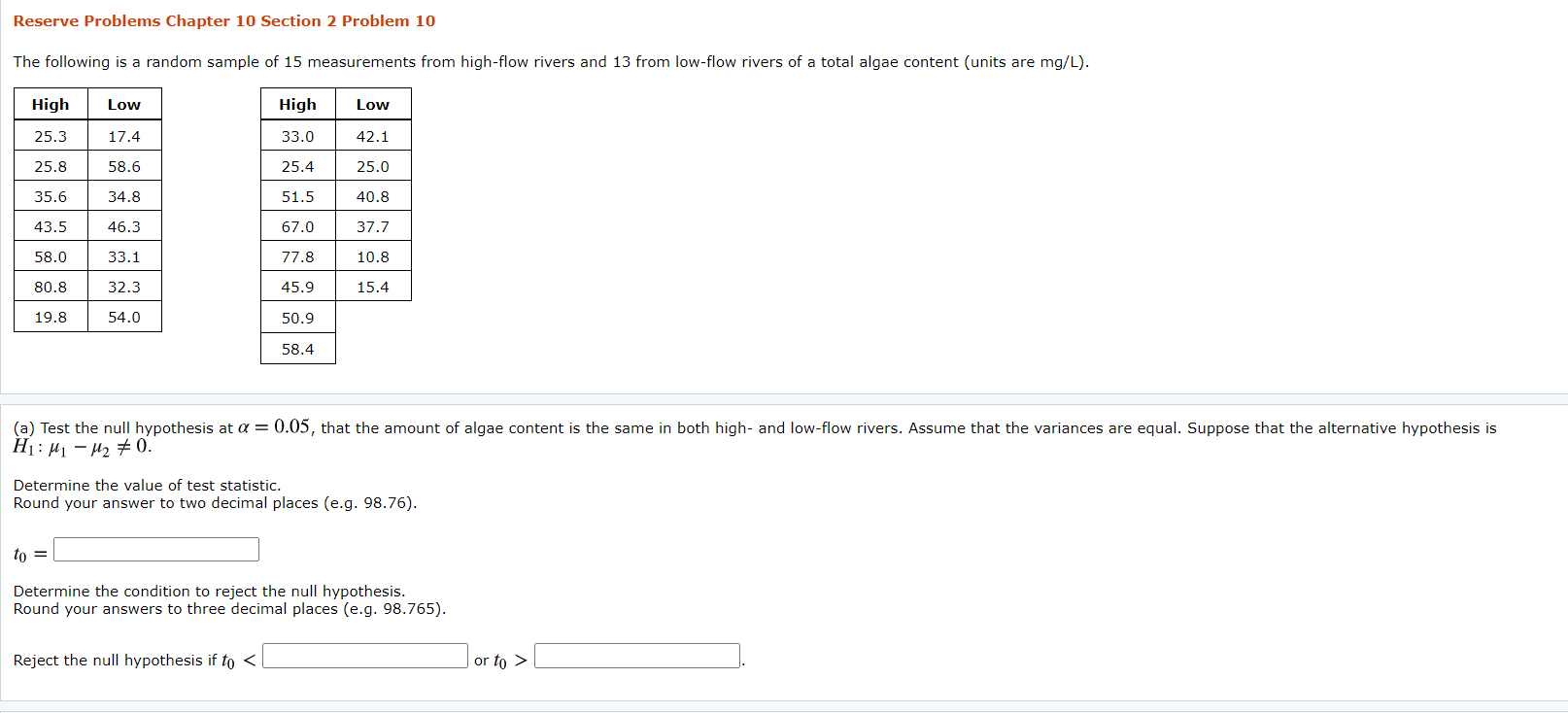 Solved Reserve Problems Chapter 10 Section 2 Problem 10 The | Chegg.com