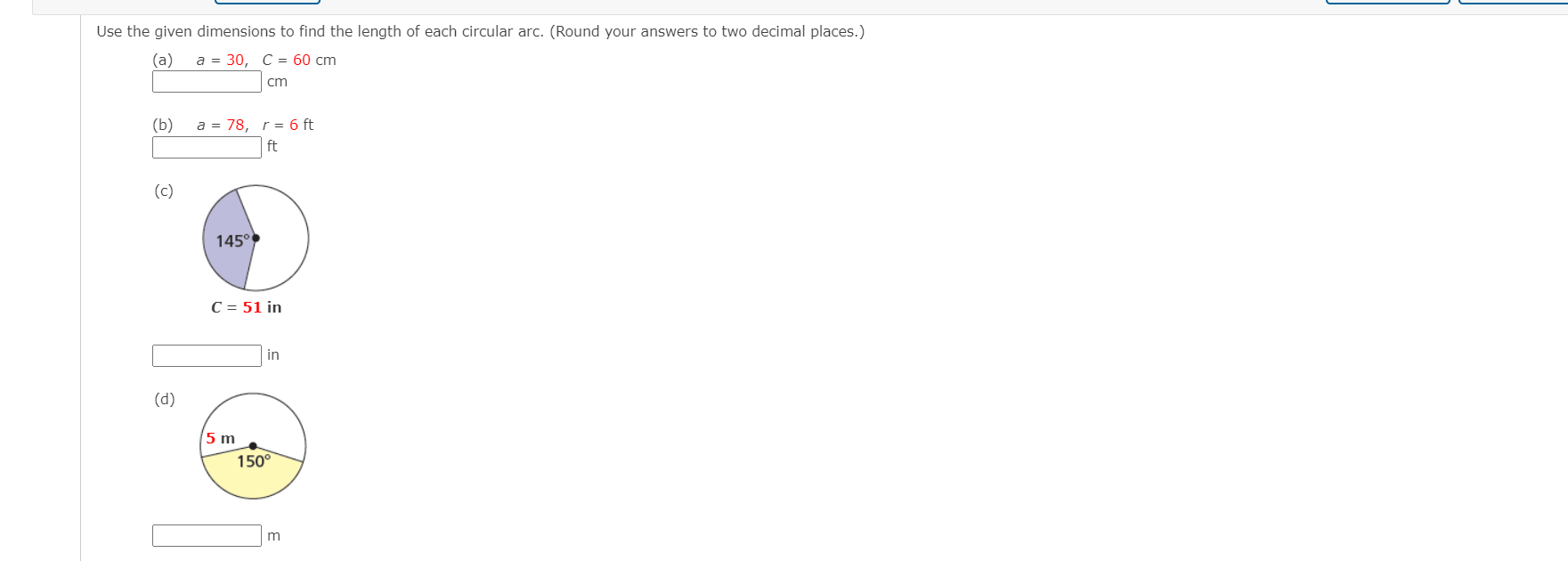 Solved In the figure shown below, two semicircles separate a | Chegg.com
