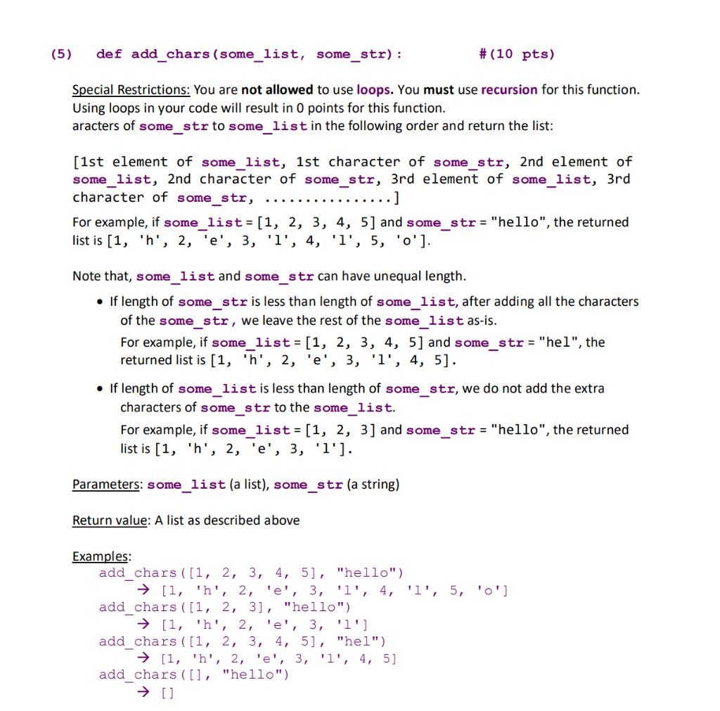 Solved You are not allowed to import anything. No built-in | Chegg.com