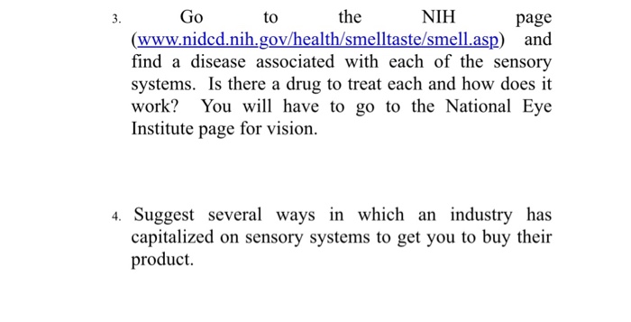 Solved 3. Go to the NIH page | Chegg.com