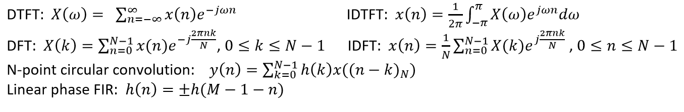 Solved IDTFT: x(n) =S"_x(w)ejond jwn DTFT: X(w) = E=- | Chegg.com