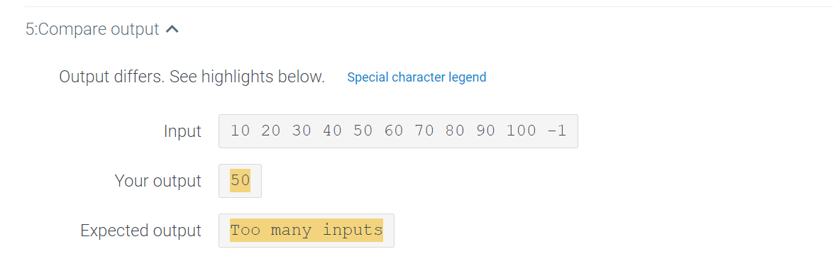 Solved Getting wrong output for the following: Given a | Chegg.com