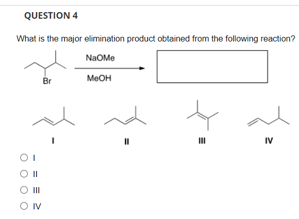 Solved What is the major elimination product obtained from | Chegg.com