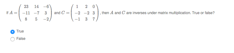 Solved If A = 5 -19 , find the inverse of A using the 2 x 2 | Chegg.com