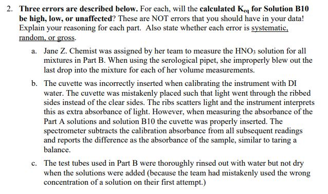 Set up 10 clean and dry medium size test tubes in a | Chegg.com