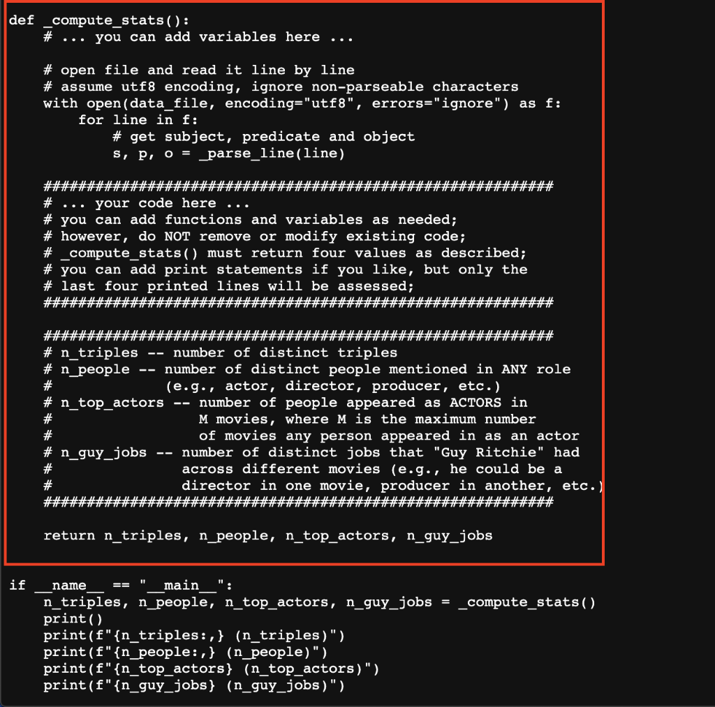 Please use Python 3 programming to solve this | Chegg.com