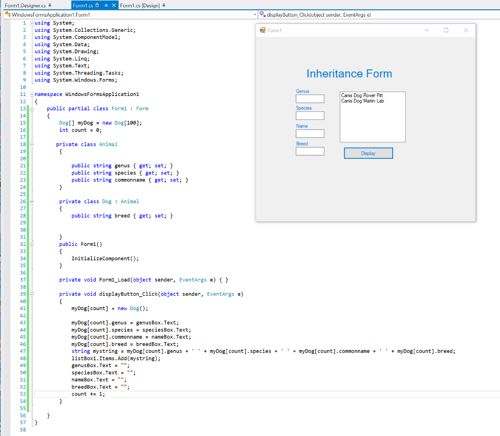 Solved Modify the pictured exercise Step 1. Create an Access | Chegg.com