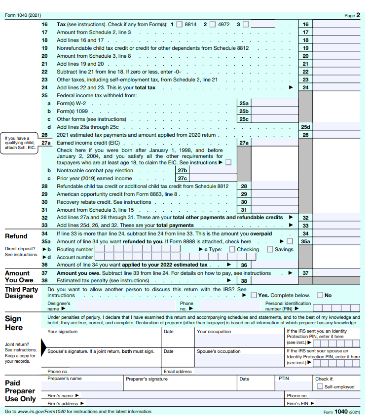 Income Tax Accounting Project 2 Fall 2022 Complete | Chegg.com