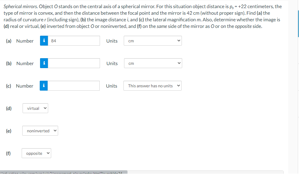 Solved Spherical mirrors. Object O stands on the central | Chegg.com