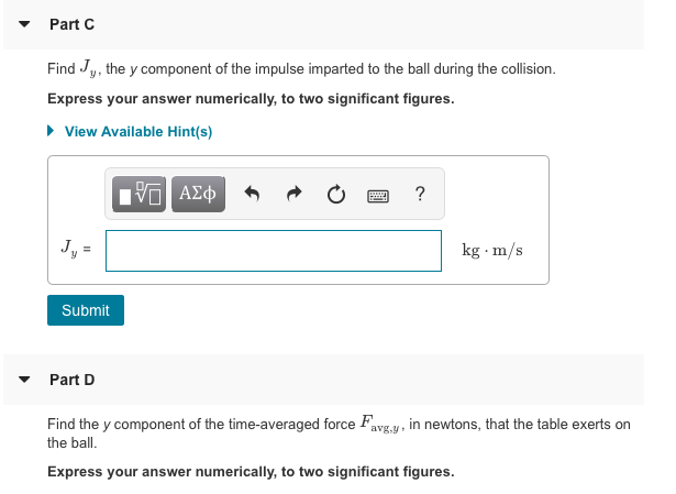 Solved Find the y component of the momentum, Pbefore,y , of | Chegg.com