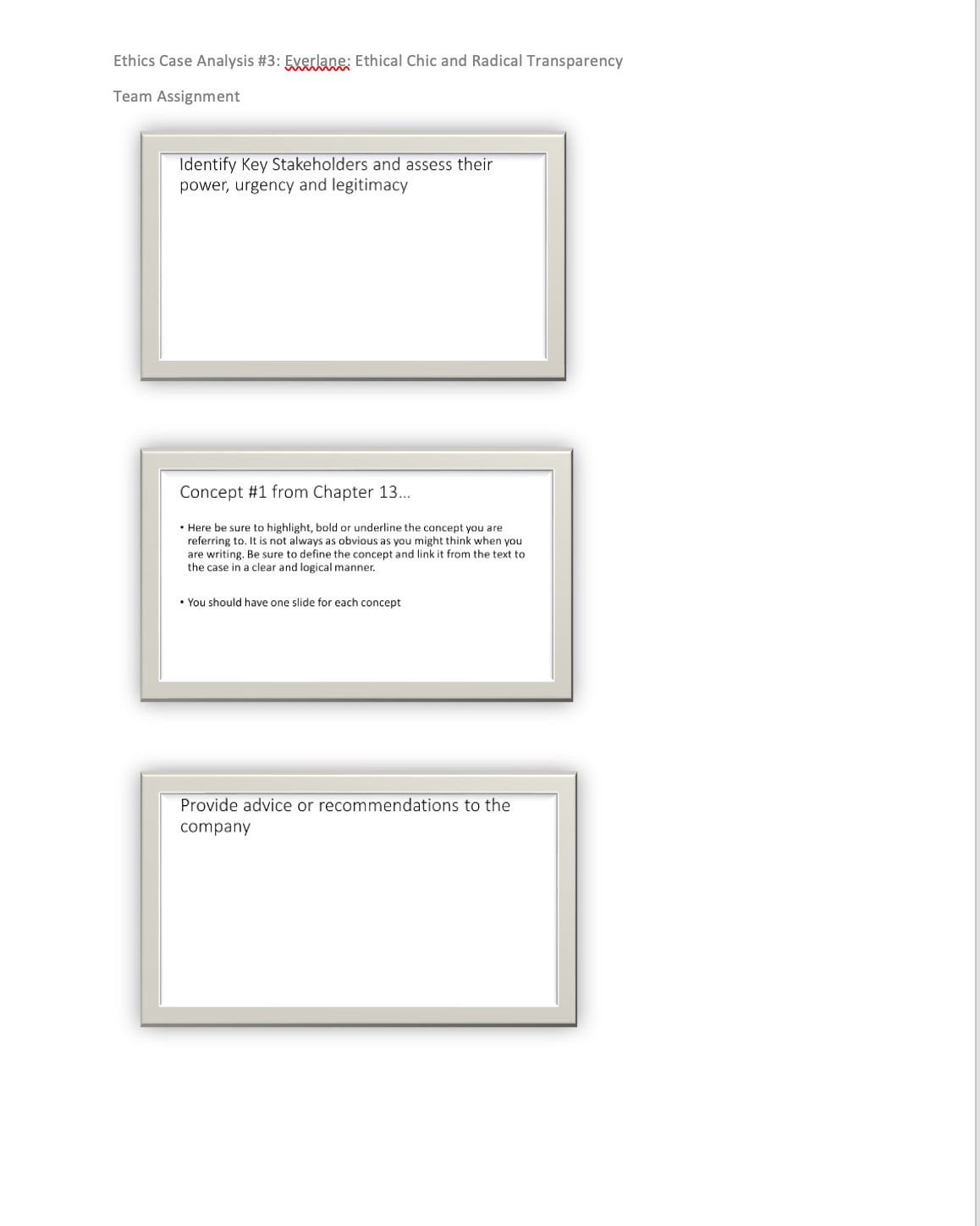 Solved Ethics Case Analysis \#3: Exerlane: Ethical Chic and | Chegg.com