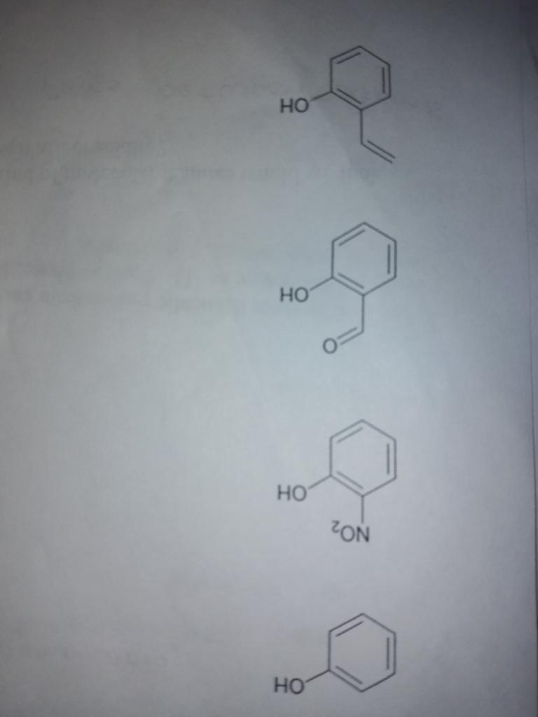 Solved Please name the 4 molecules below (I do not know how | Chegg.com