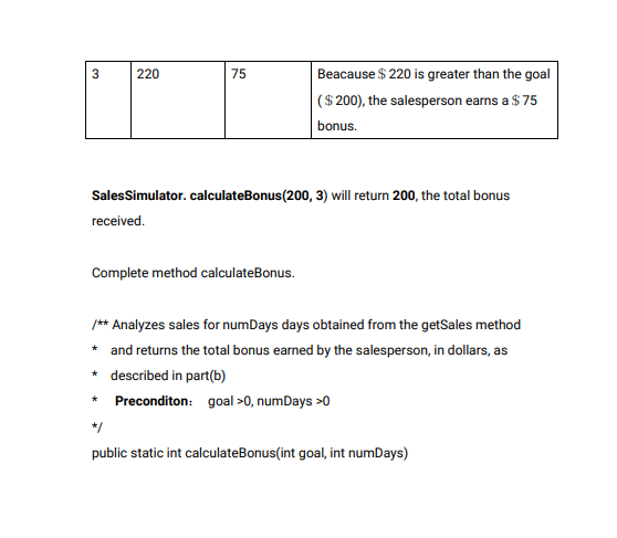 Solved 1. You will write 2 methods described as following. | Chegg.com