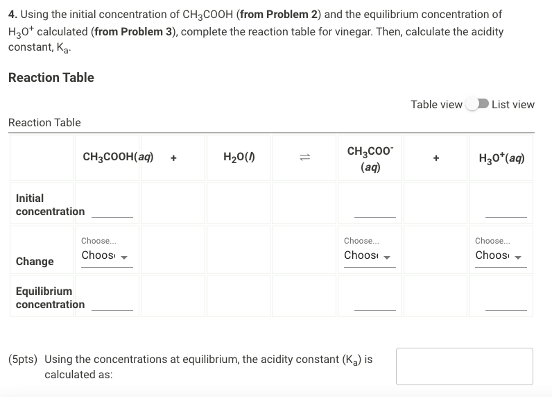 Solved 3. Calculate the concentration of hydronium ions | Chegg.com