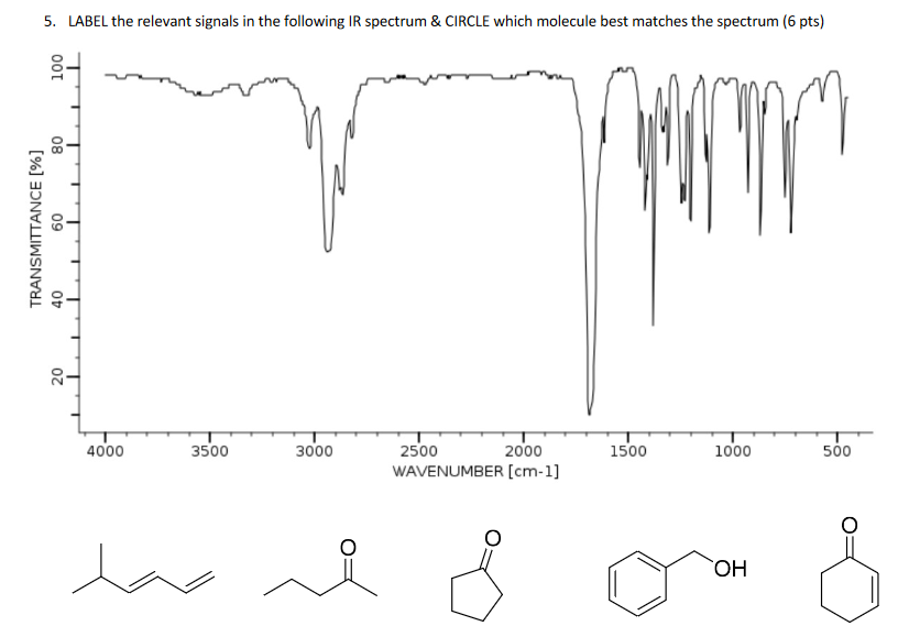 Solved 4. LABEL the relevant signals in the following IR | Chegg.com