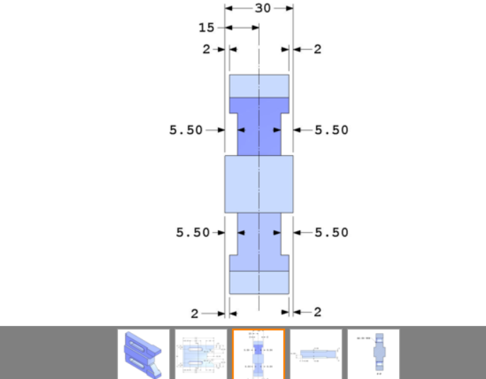 Solved B11601: Basic Part - Step 1 - (Tool Block) Build this | Chegg.com Solved B11601: Basic Part - Step 1 - (Tool Block) Build this | Chegg.com