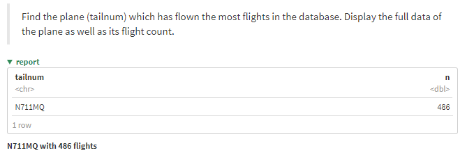 Solved SQL Join Table names: flights and planes I need to | Chegg.com