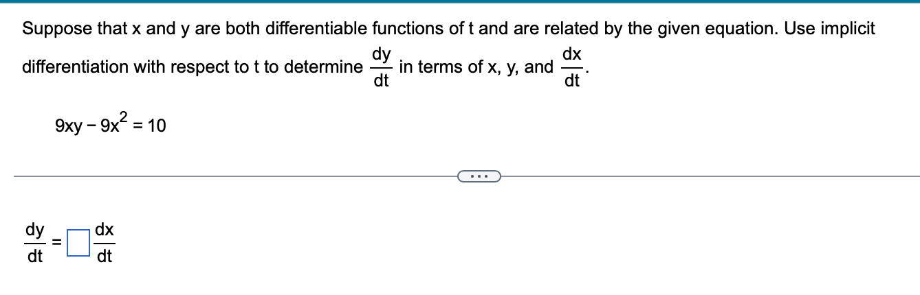 Solved Suppose that x and y are both differentiable | Chegg.com