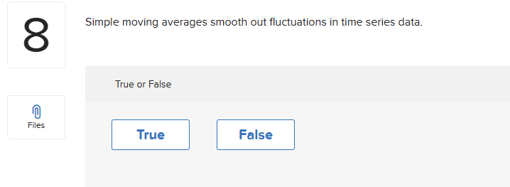 Solved Simple moving averages smooth out fluctuations in | Chegg.com
