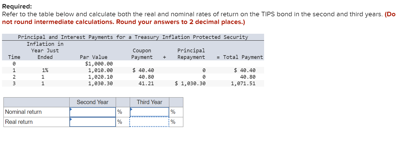 Solved Required: Refer to the table below and calculate both | Chegg.com