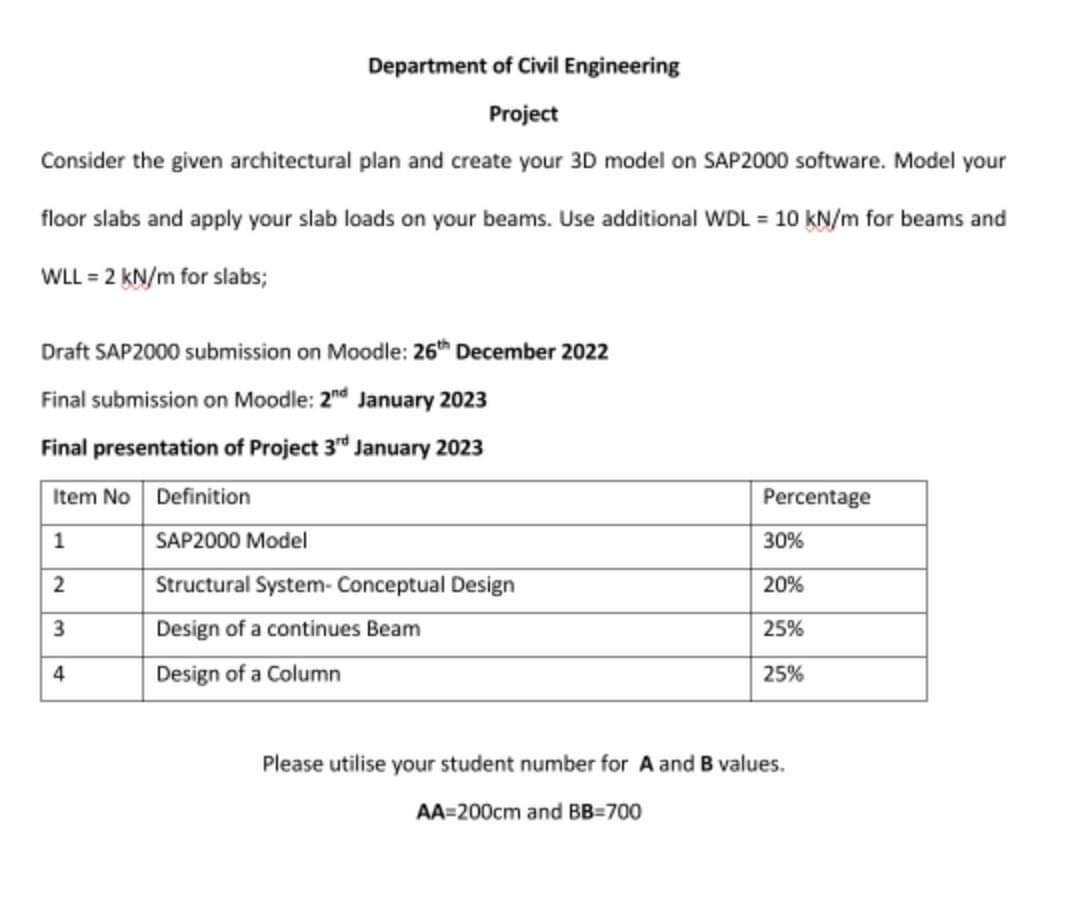 Solved Consider the given architectural plan and create your | Chegg.com