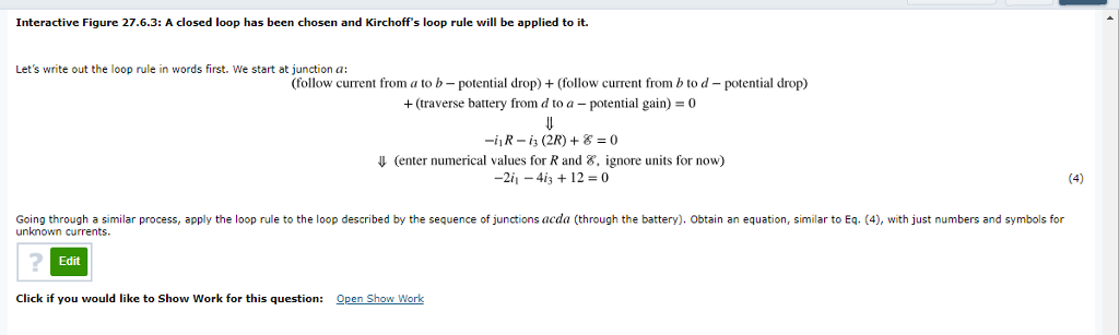 Solved Interactive Exercises 27.06: Analyzing Multi-Loop | Chegg.com