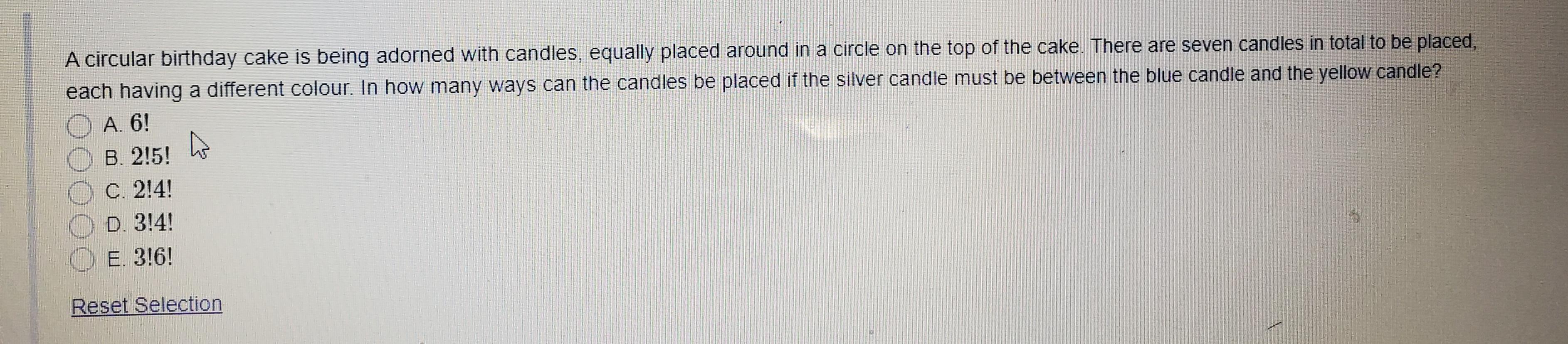 Solved A circular birthday cake is being adorned with | Chegg.com