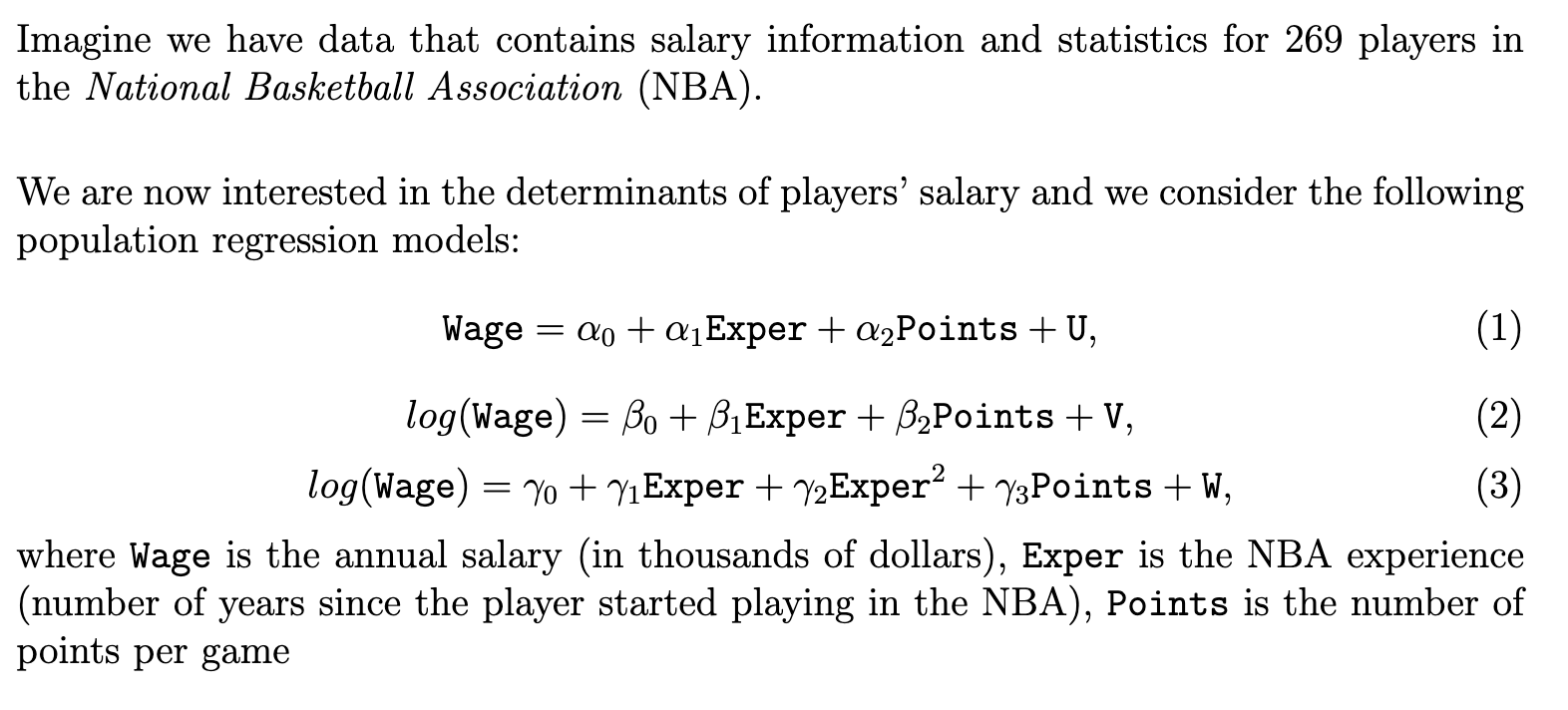 Imagine we have data that contains salary information | Chegg.com