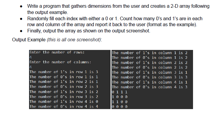 Solved Write a java Write a program that gathers dimensions | Chegg.com
