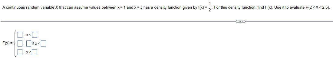 Solved A Continuous Random Variable X ﻿that Can Assume 3452