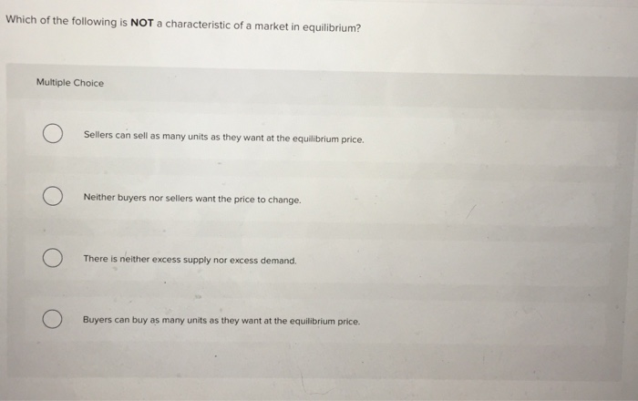 Solved Which of the following is NOT a characteristic of a | Chegg.com