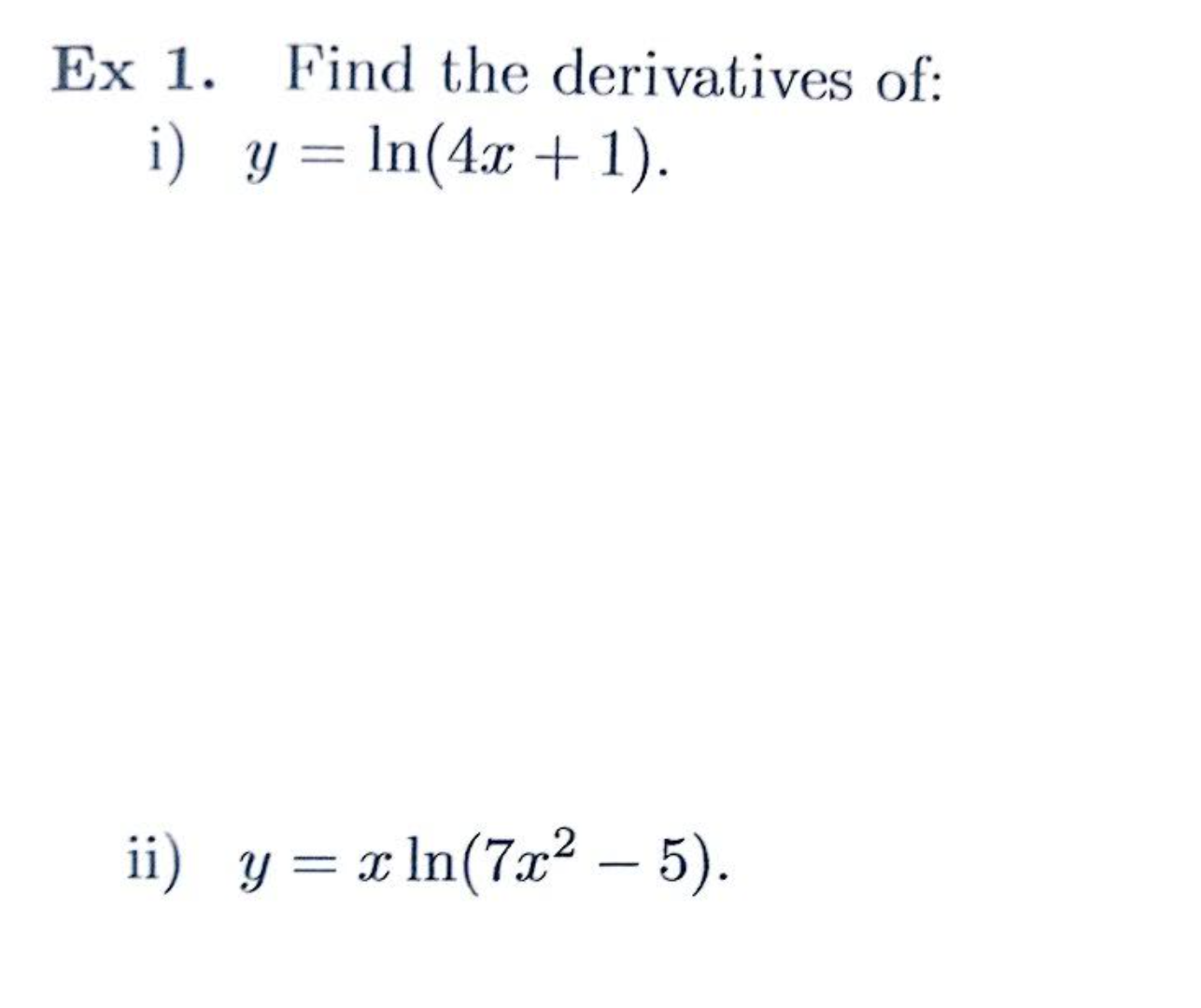 Solved Calculus I May I please have the solutions to the | Chegg.com