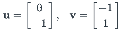 Solved Will vectors {u,v} make a base in this R2 | Chegg.com
