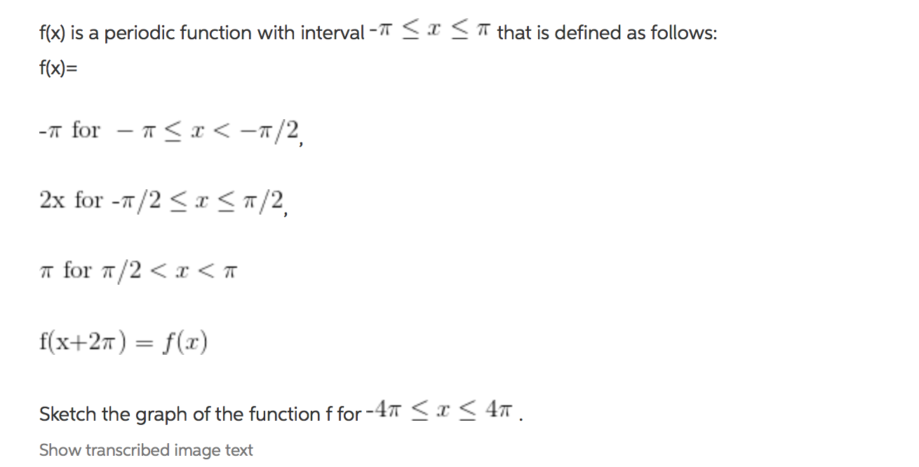 Solved (b)Calculate explicit formulas for the coefficients | Chegg.com