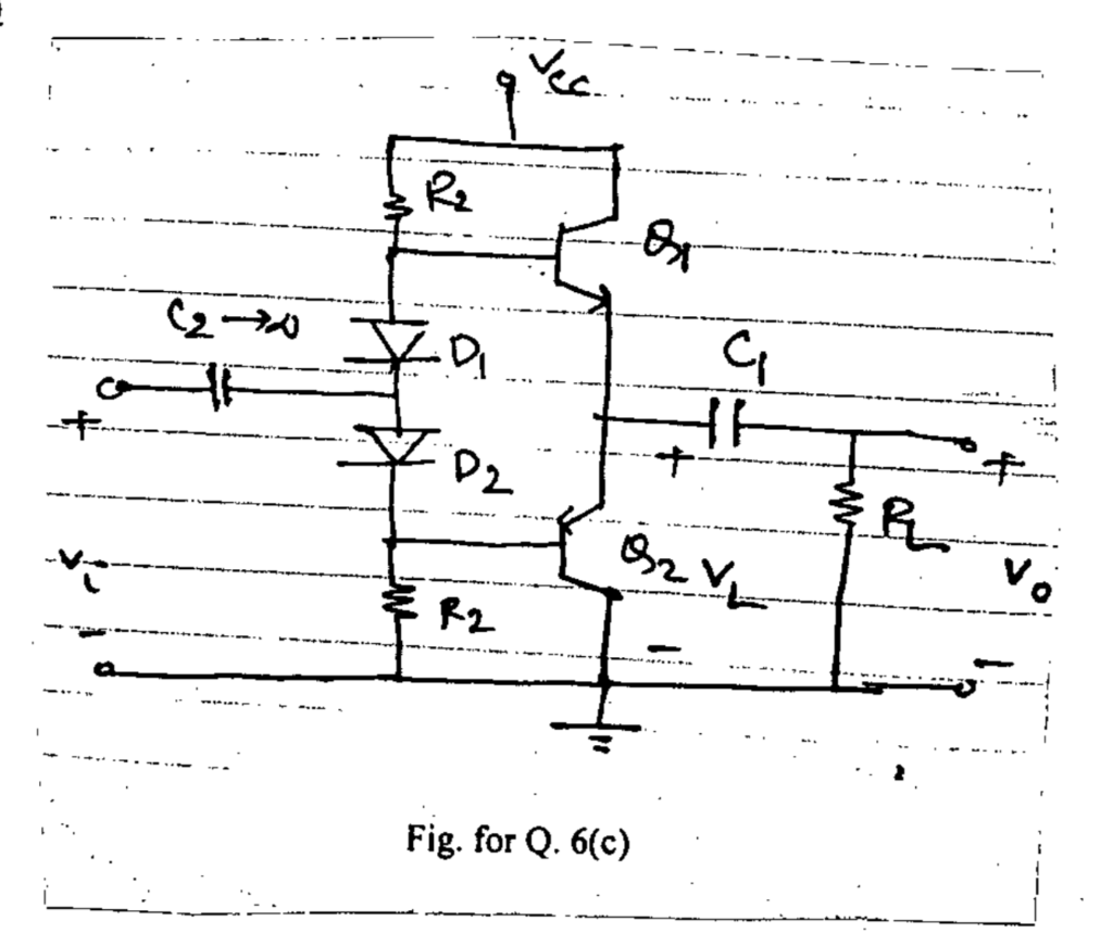 Design the complementary-symmetry push-pull | Chegg.com