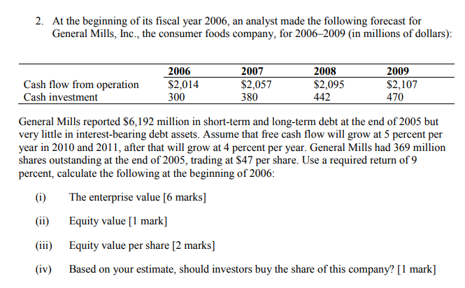 in part (i) please make reference to how to calculate | Chegg.com